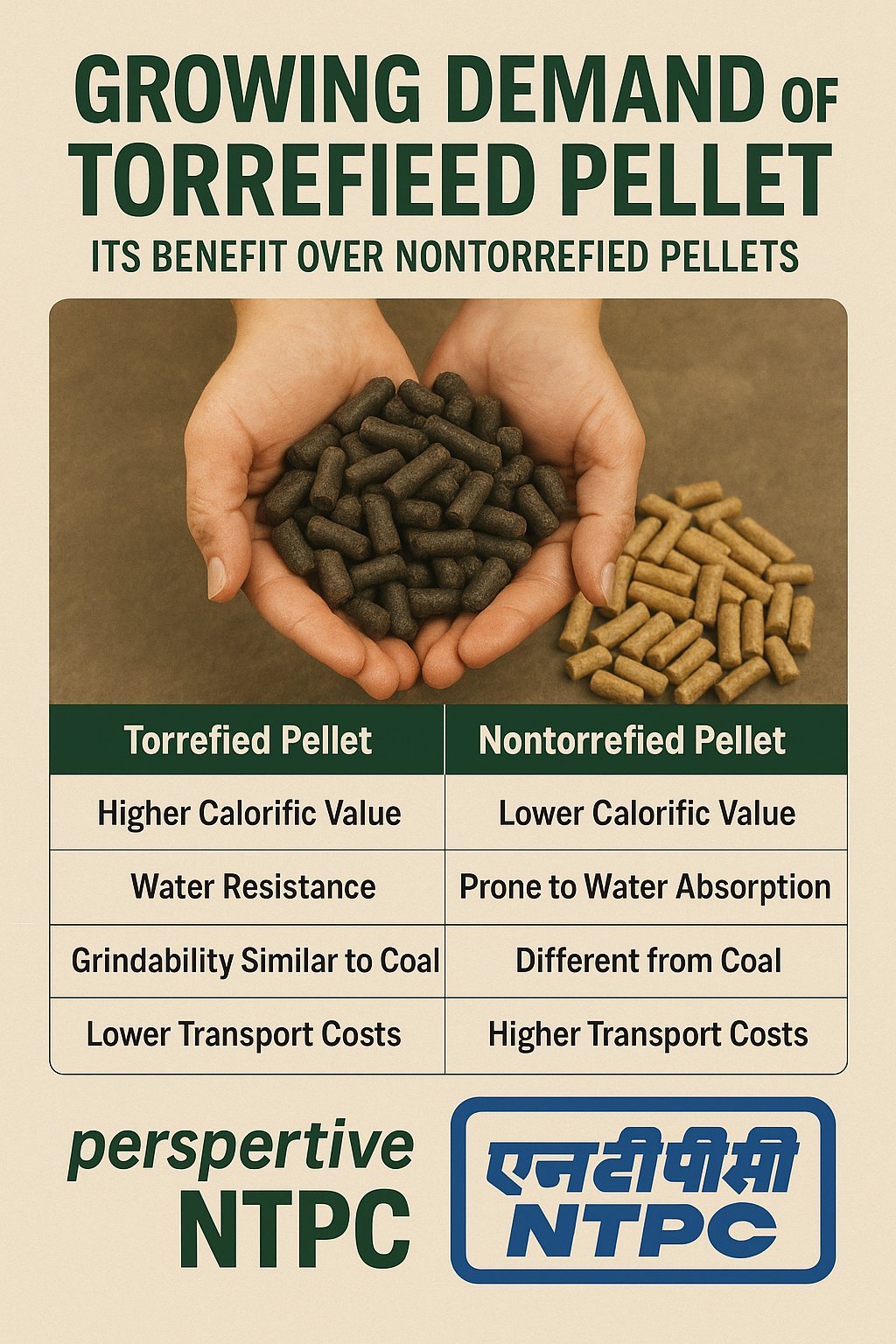 🌱 Growing Demand for Torrefied Biomass Pellets – The Future of ...